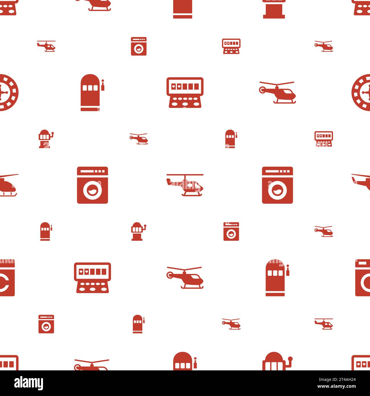 Spin icons pattern seamless white background Vector Image Stock Vector ...