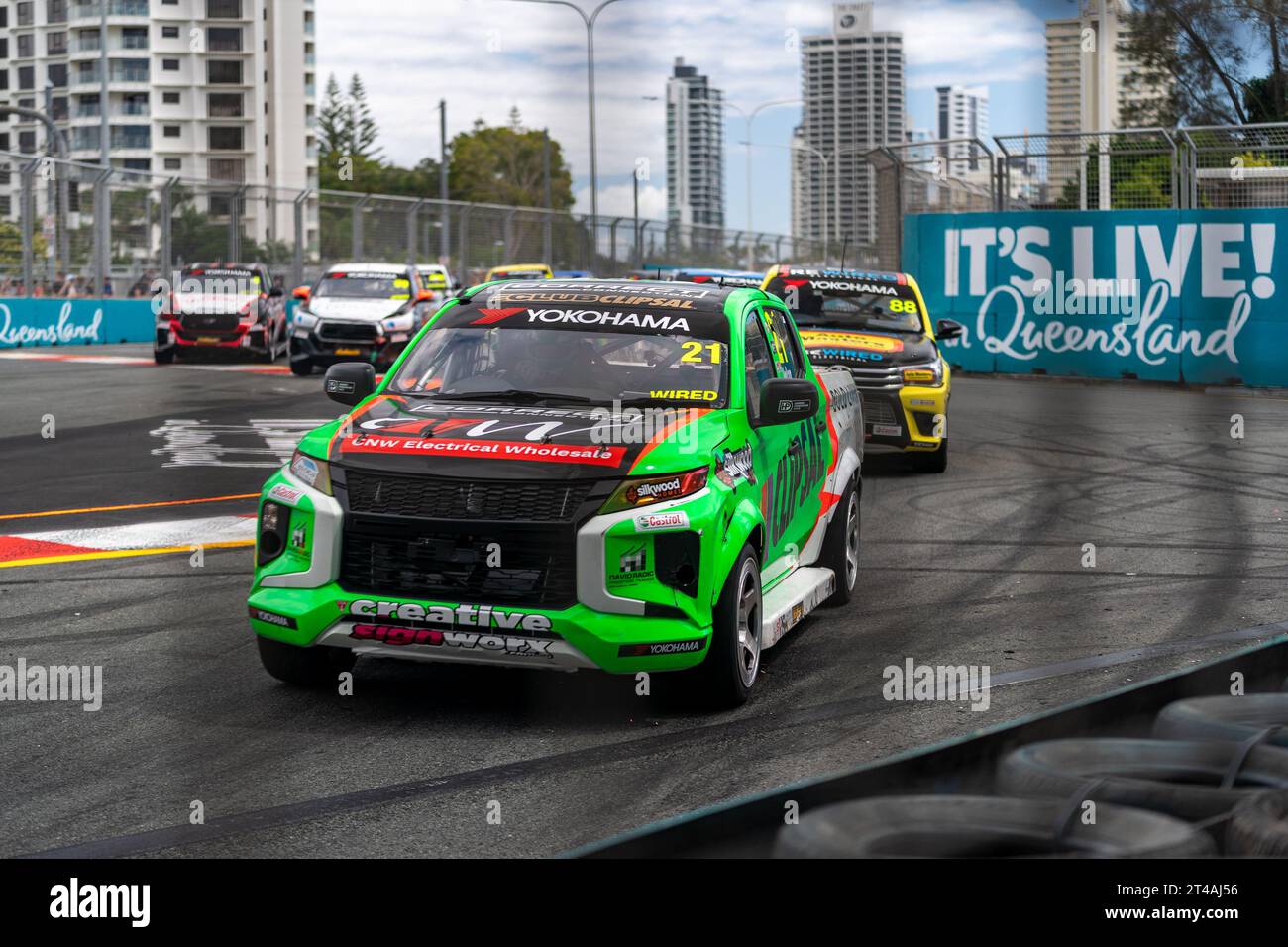 Gold Coast, Australia. 29 October, 2023. Clipsal by Schneider Electric ...