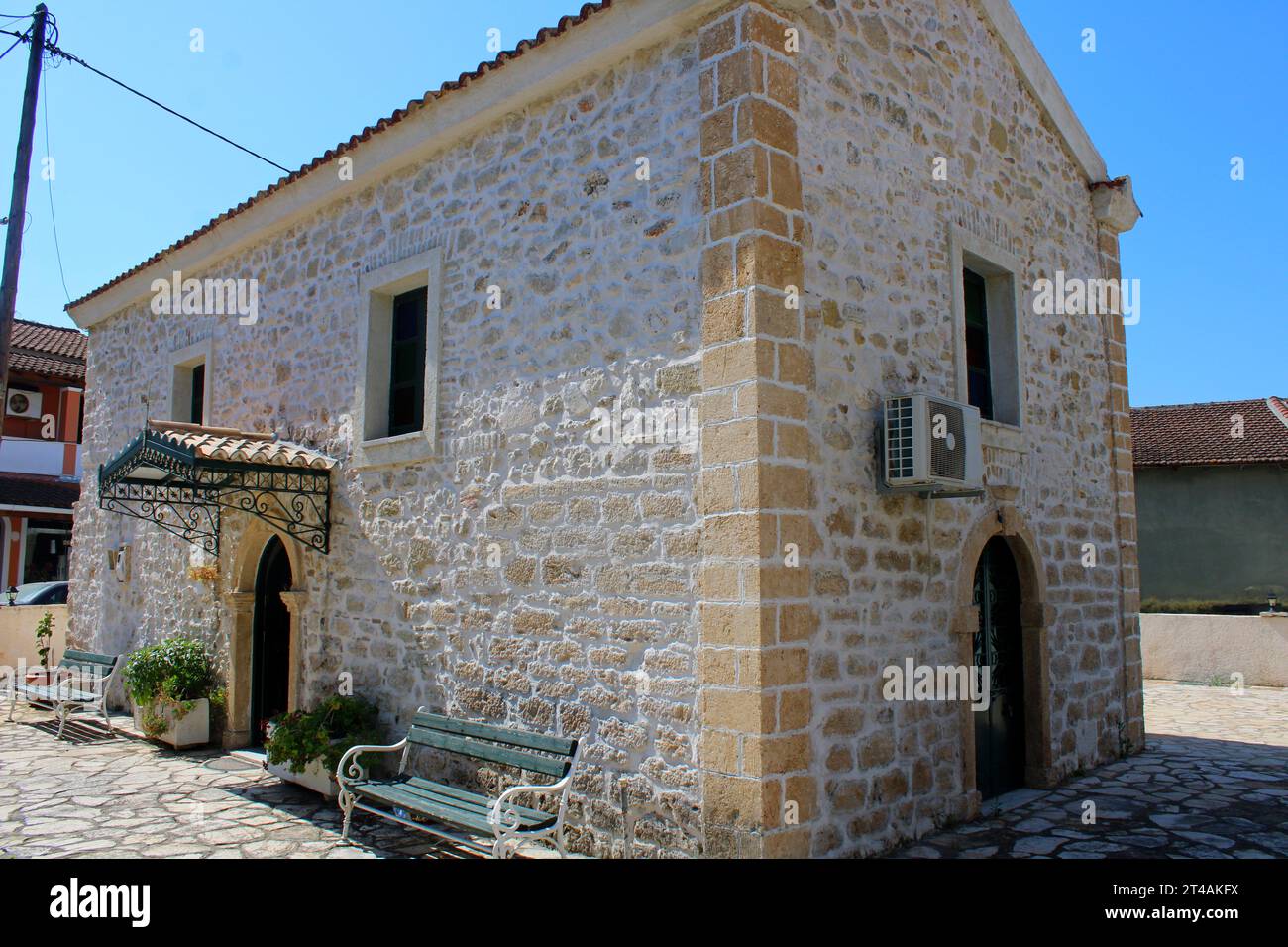 St Georges Church, Roda, Corfu, Greece Stock Photo - Alamy