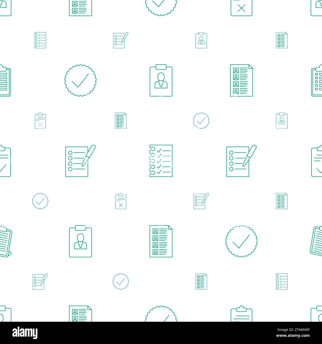 Checkbox icons pattern seamless white background Vector Image Stock ...
