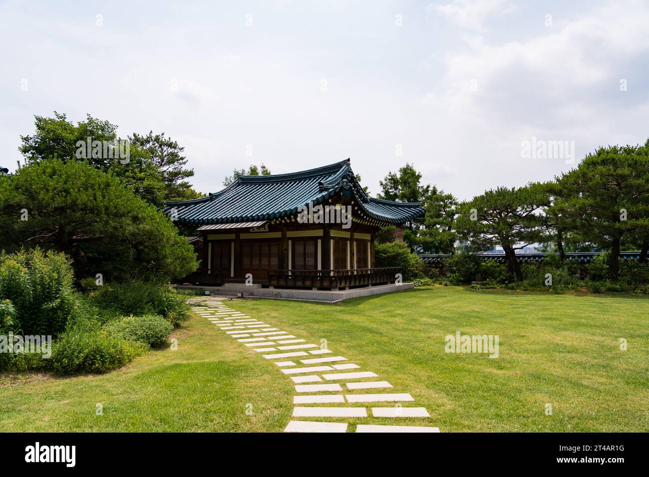 Seoul, South Korea - May 14, 2023: Spring view of official residence of ...