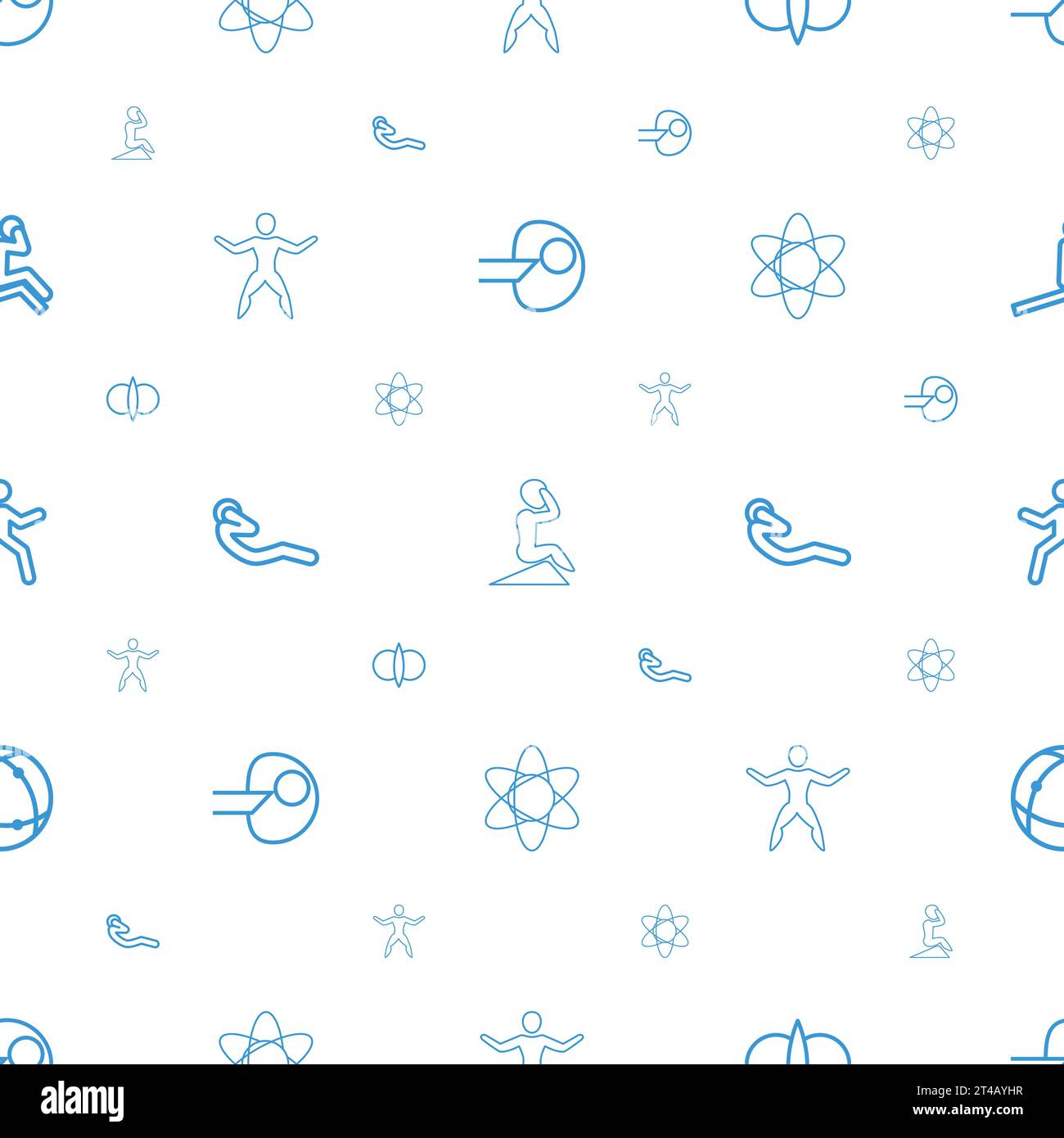 Core icons pattern seamless white background Vector Image Stock Vector ...