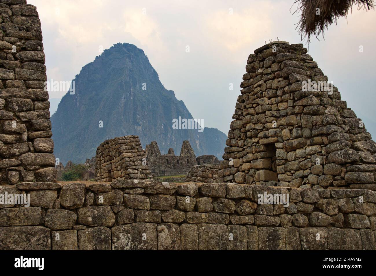 Inside of Machu Picchu ruins, Peru Stock Photo - Alamy