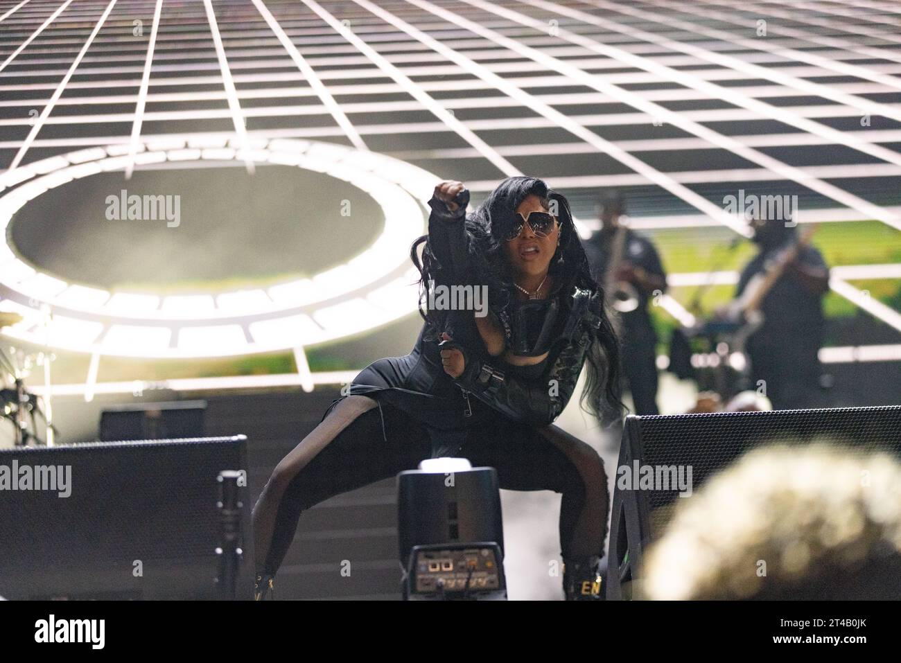 Atlanta, United States. 28th Oct, 2023. Hip Hop Artist Lil Kim performs ...