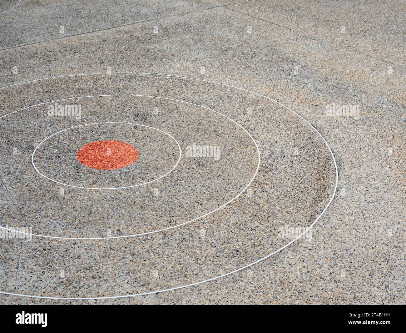 Business goal background. Red spot at center of strong stone big ...