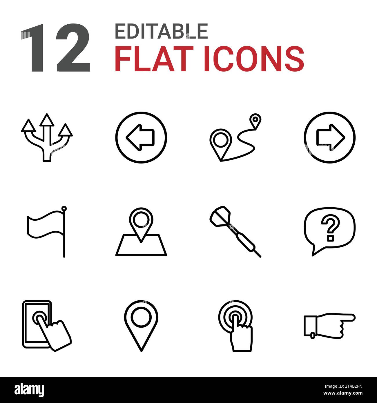 12 point Cut Out Stock Images & Pictures - Alamy