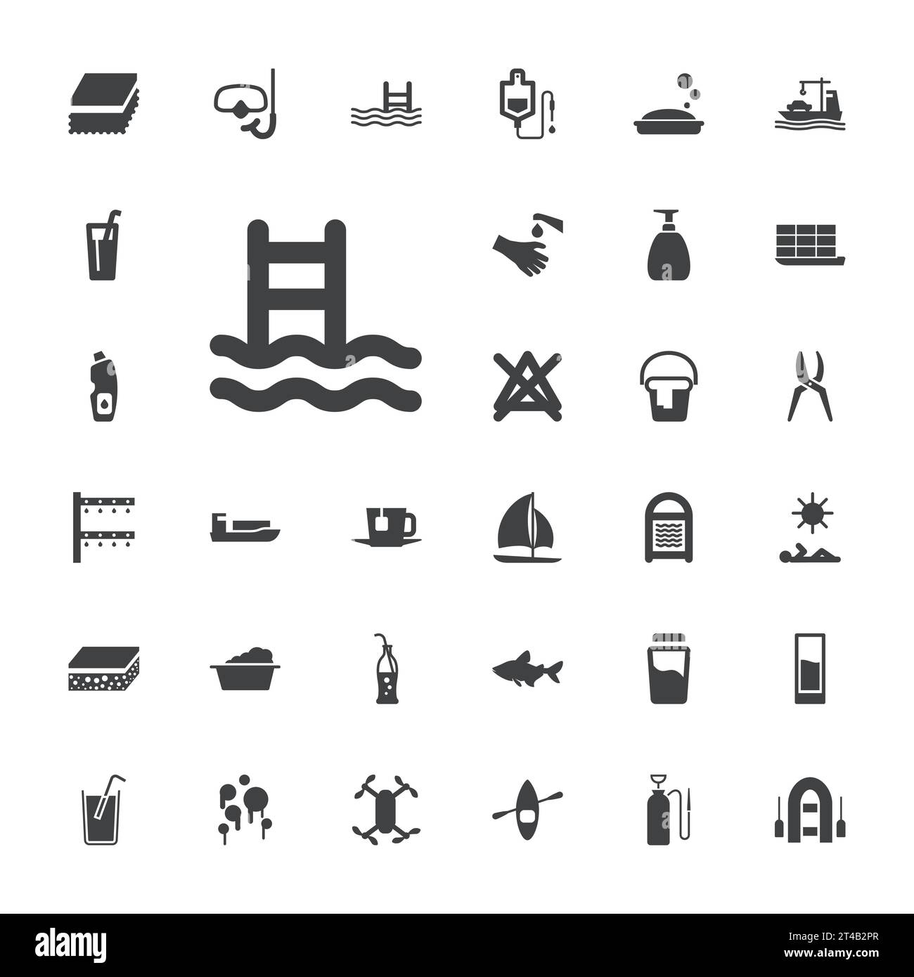 Drop of blood in water Black and White Stock Photos & Images - Alamy