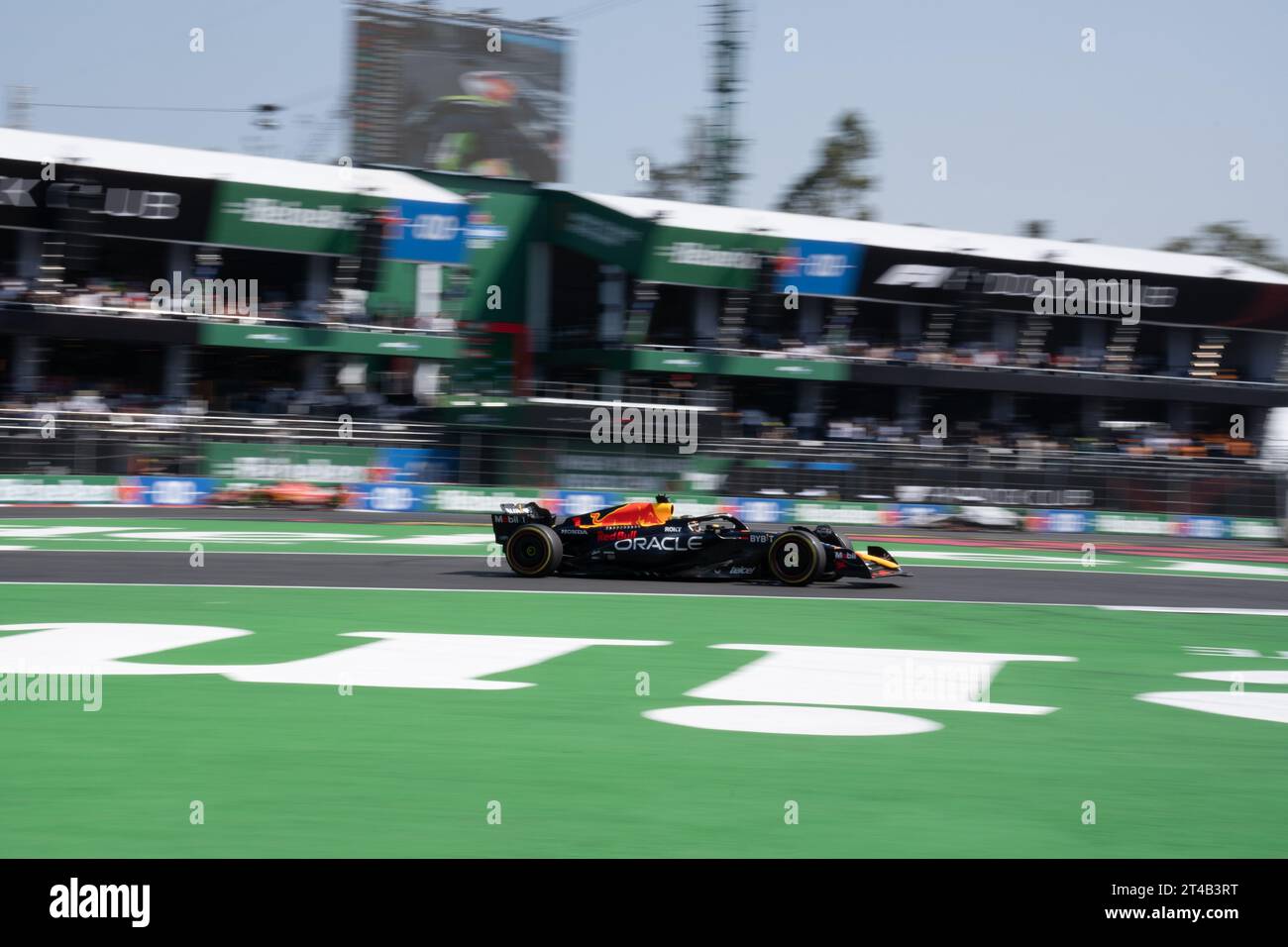 Mexican City Grand Prix, Mexico. 29th Oct, 2023. Max Verstappen driving ...