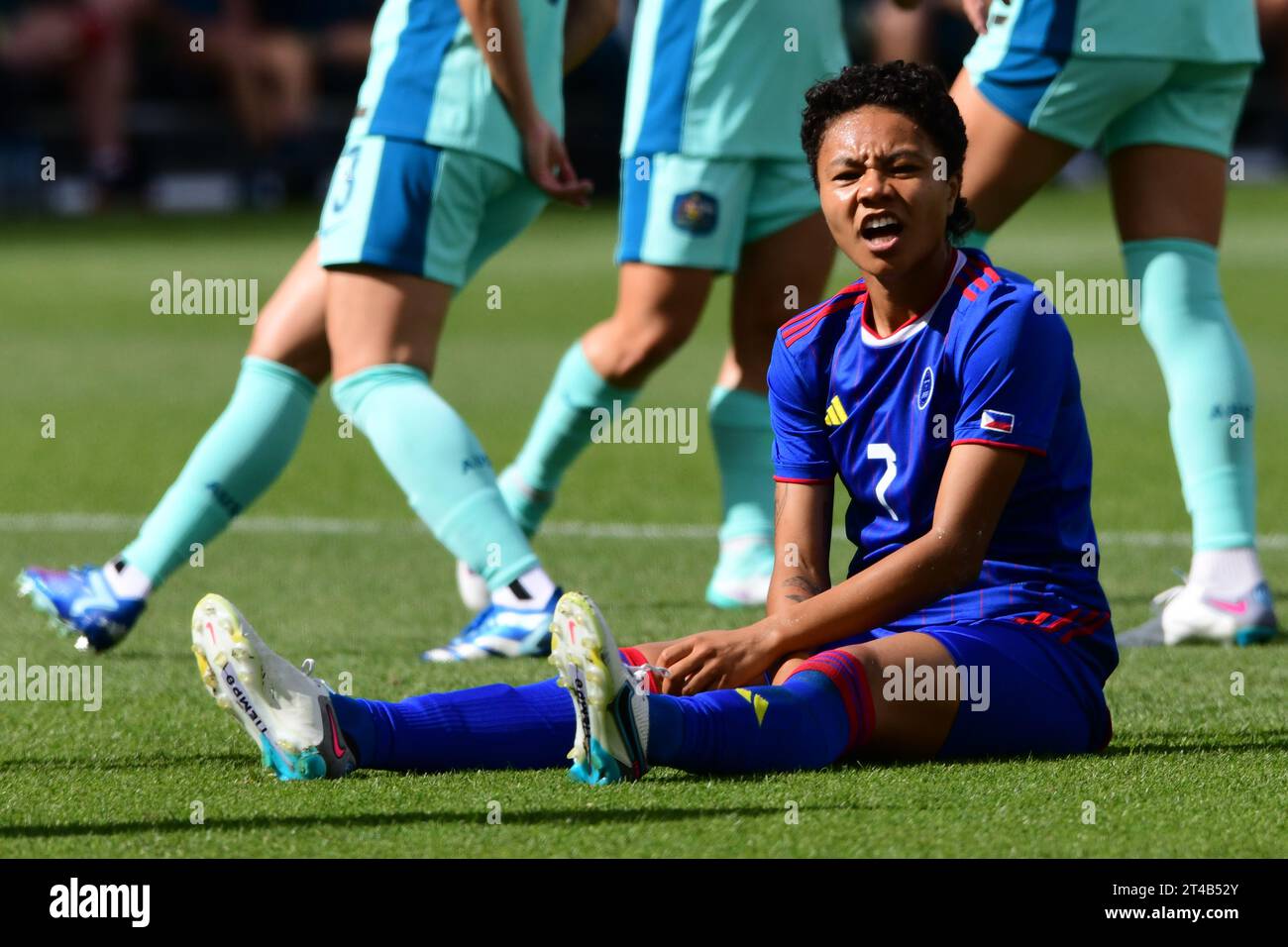 Burswood, Australia. 29th Oct, 2023. Sarina Bolden of the Philippines ...
