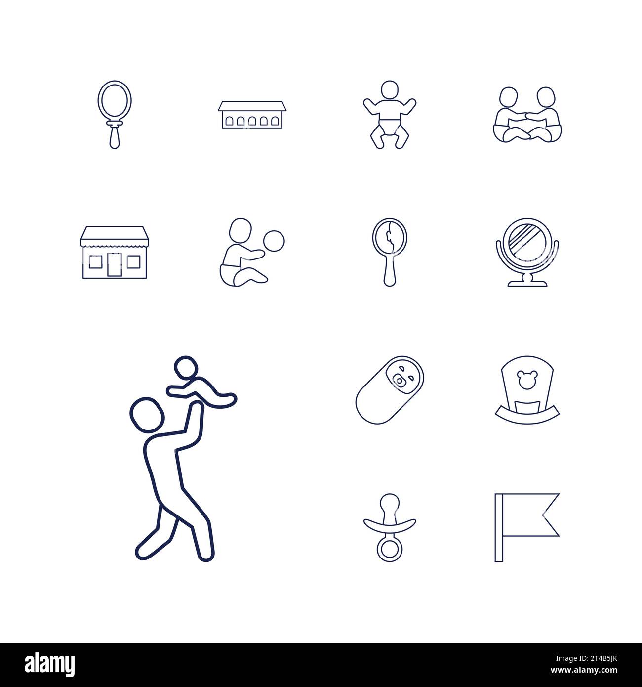 Small family store Stock Vector Images - Alamy