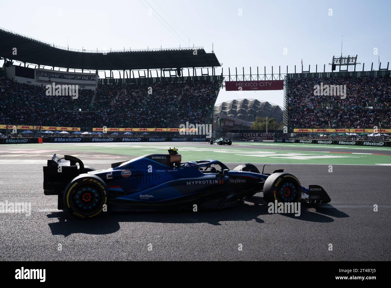 Mexican City Grand Prix, Mexico. 29th Oct, 2023. Logan Sargeant driving ...