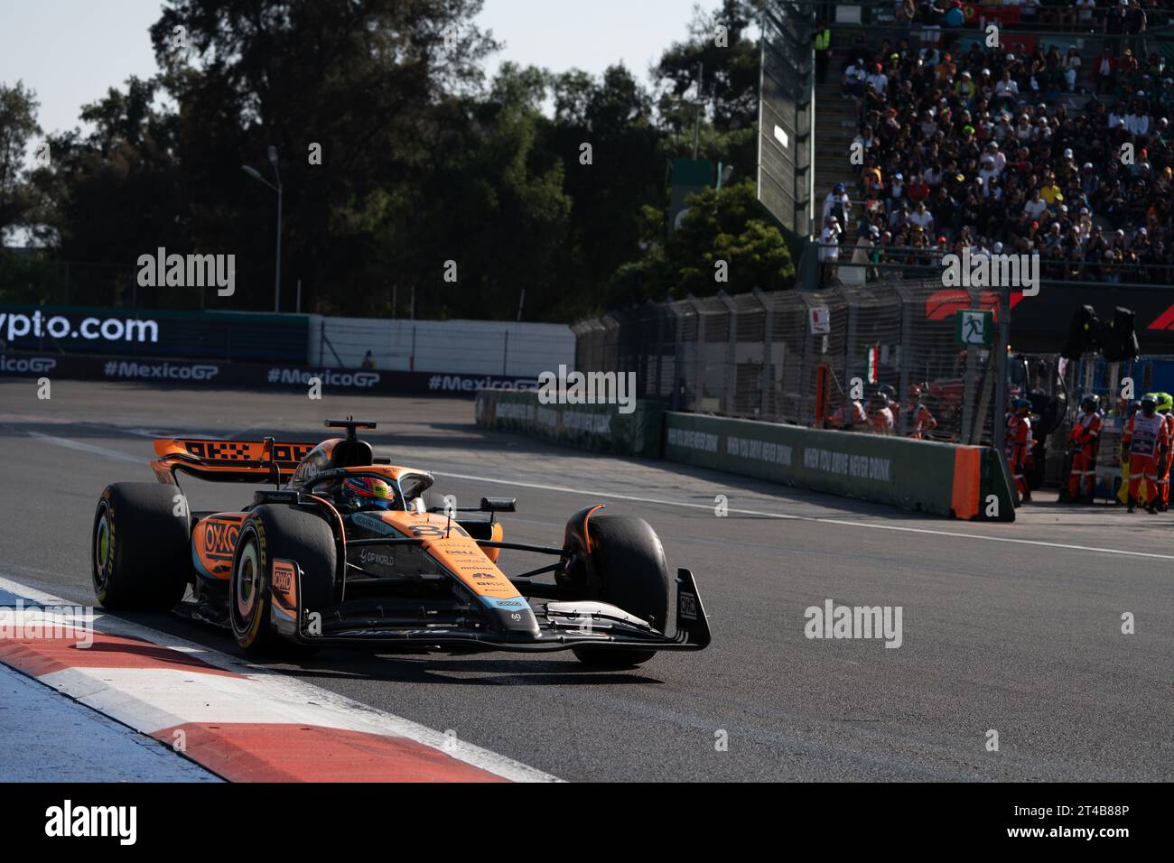 Mexican City Grand Prix, Mexico. 29th Oct, 2023. Oscar Piastri driving ...
