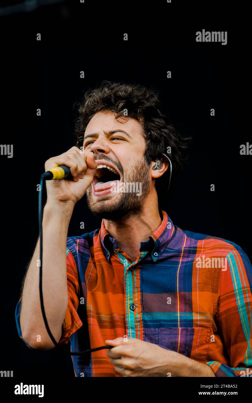 Passion pit singer michael angelakos hi-res stock photography and ...