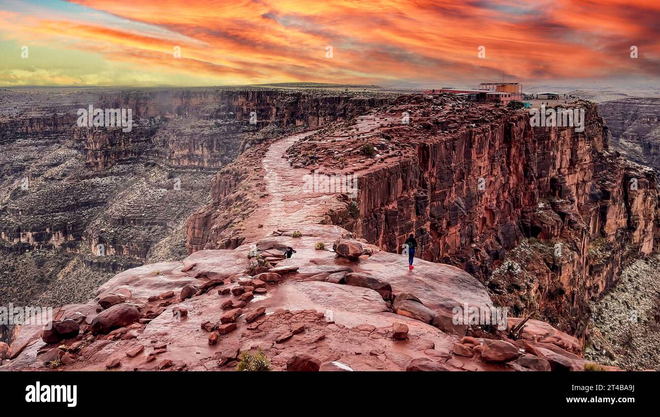 360 views from the Guano overlook at the west gate of the Grand Canyon ...