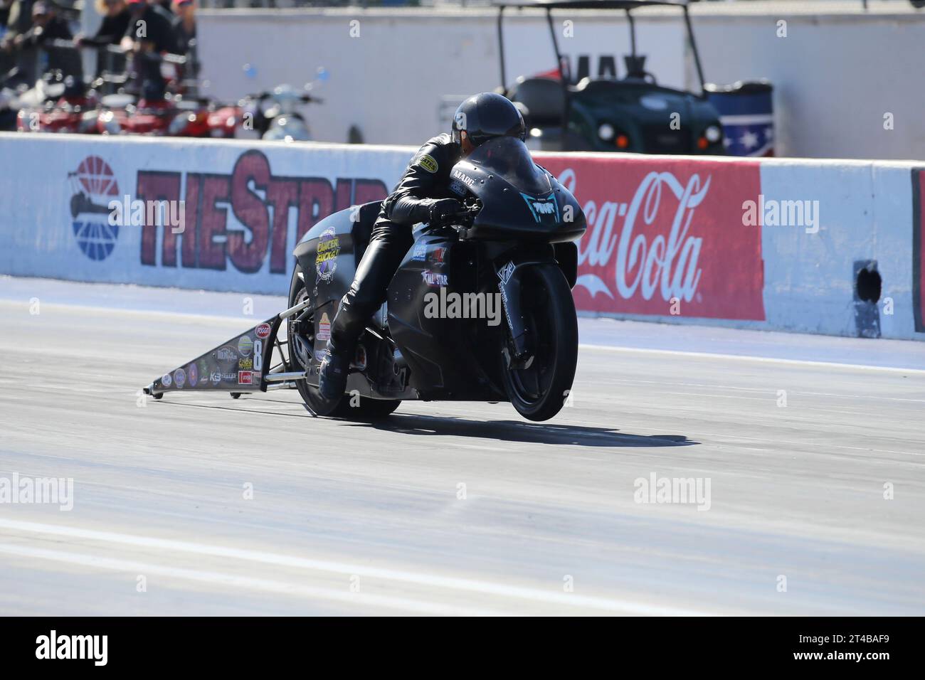 LAS VEGAS, NV - OCTOBER 29: Marc Ingwersen (8 PSM) NHRA Pro Stock ...