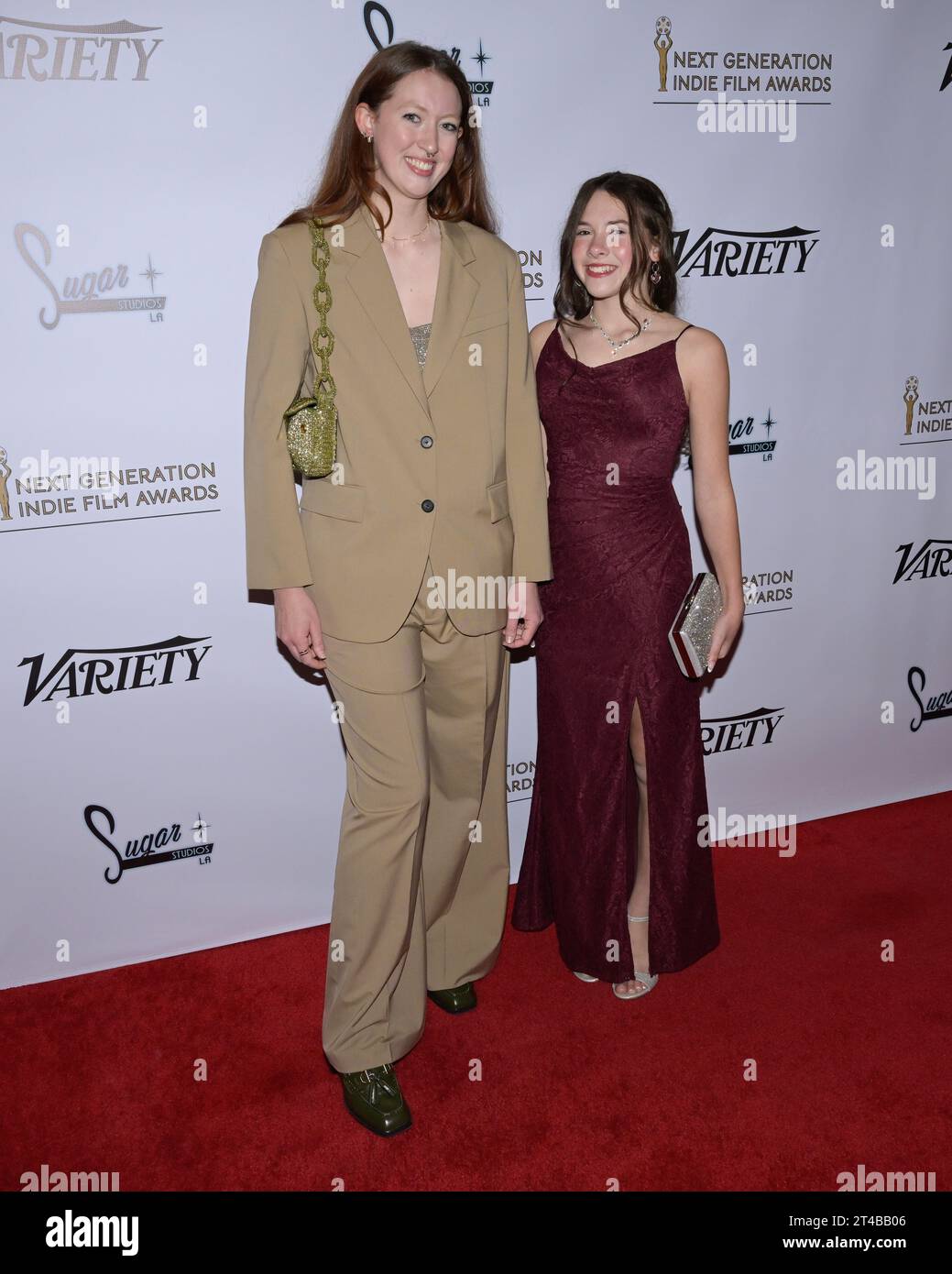 Hollywood, California, USA. 29th Oct, 2023. Madeline Carter and Lily ...