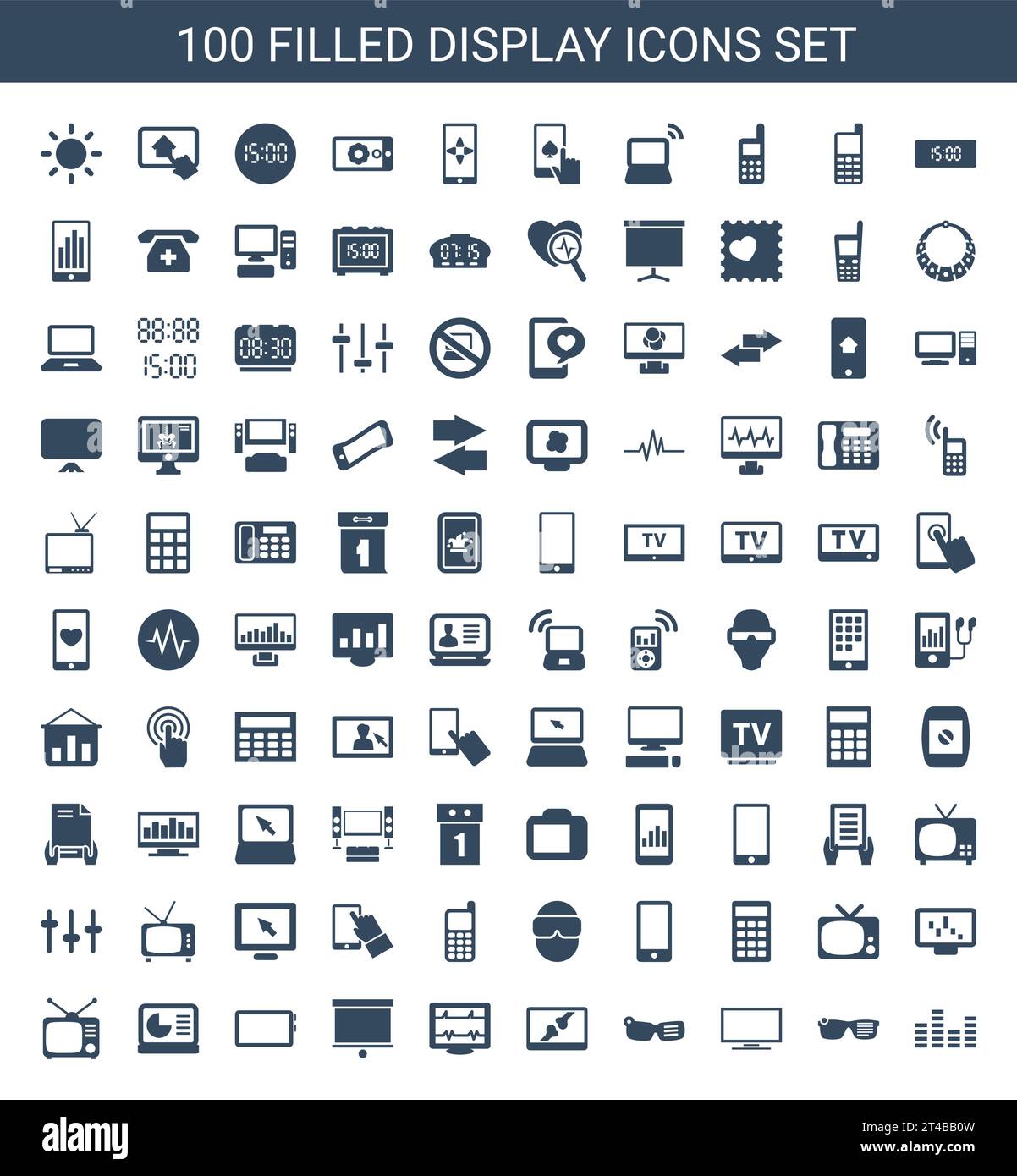 100 display Stock Vector Images - Alamy
