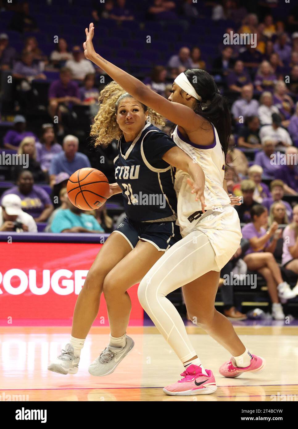 Baton Rouge, USA. 27th Oct, 2023. East Texas Baptist Tigers forward ...