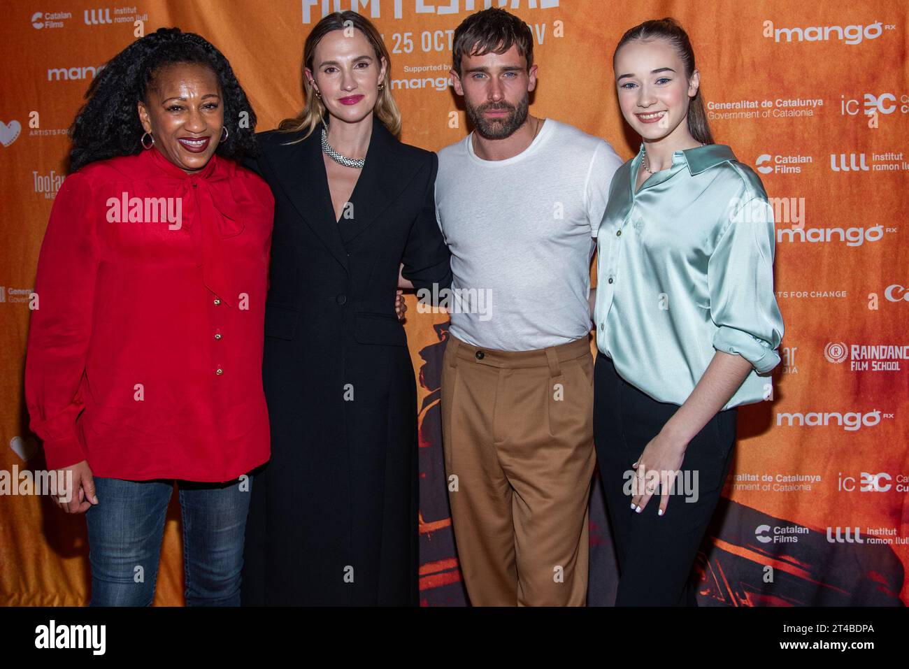 London, UK. 29th Oct, 2023. Clare Perkins, Ruth Bradley, Christian ...