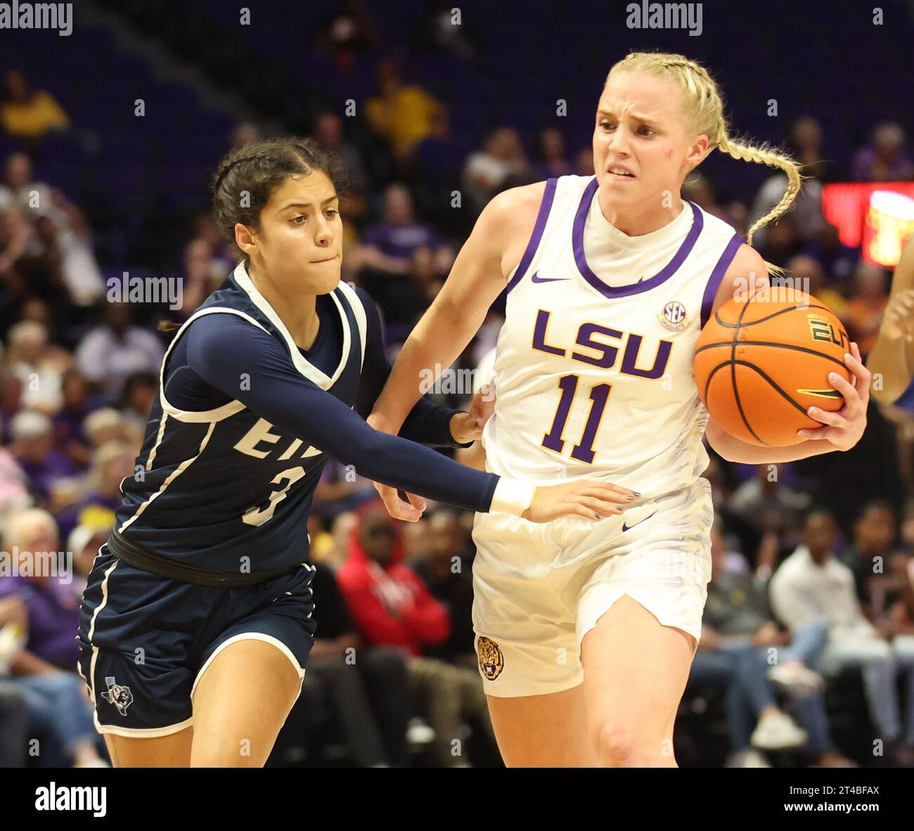 Baton Rouge, USA. 26th Oct, 2023. East Texas Baptist Tigers guard ...