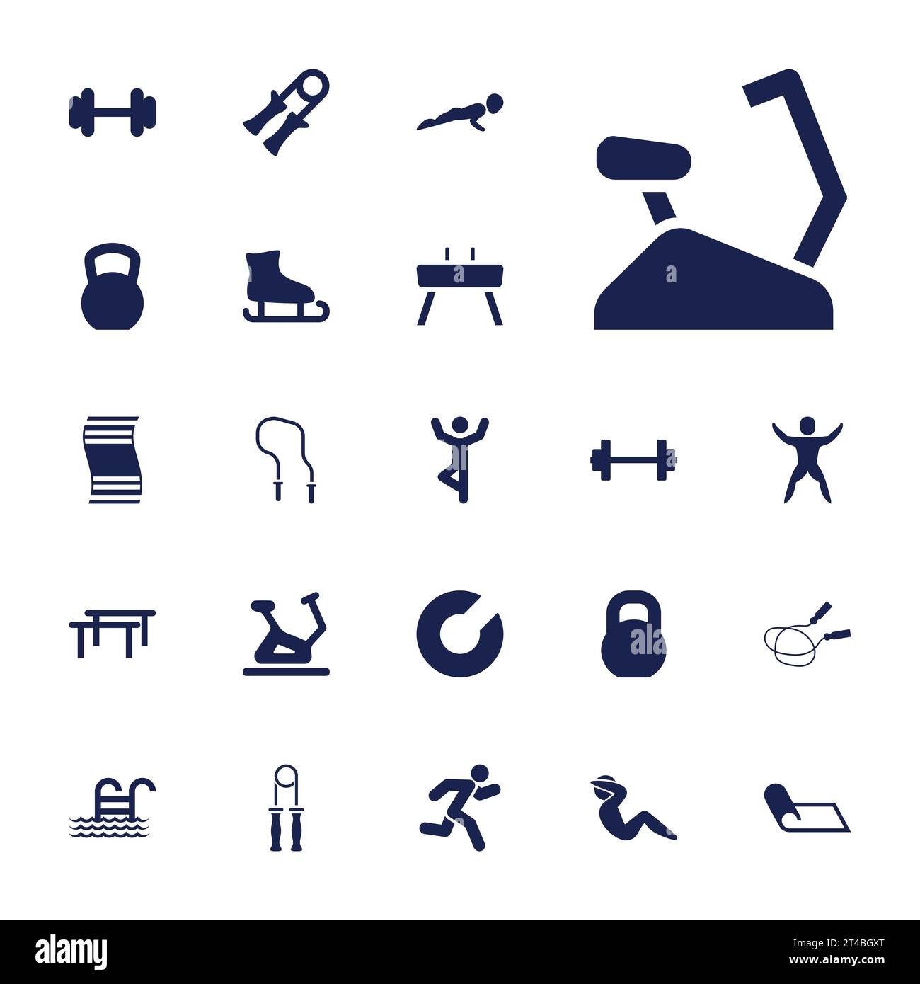 Man ladder exercise Stock Vector Images - Alamy