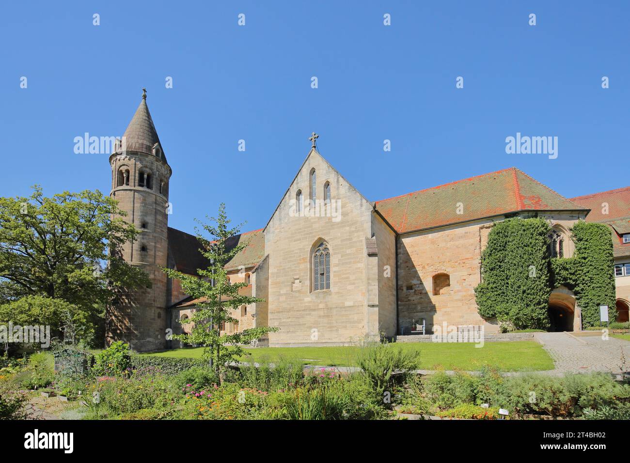 Monastery church of the former Benedictine abbey built 12th century ...