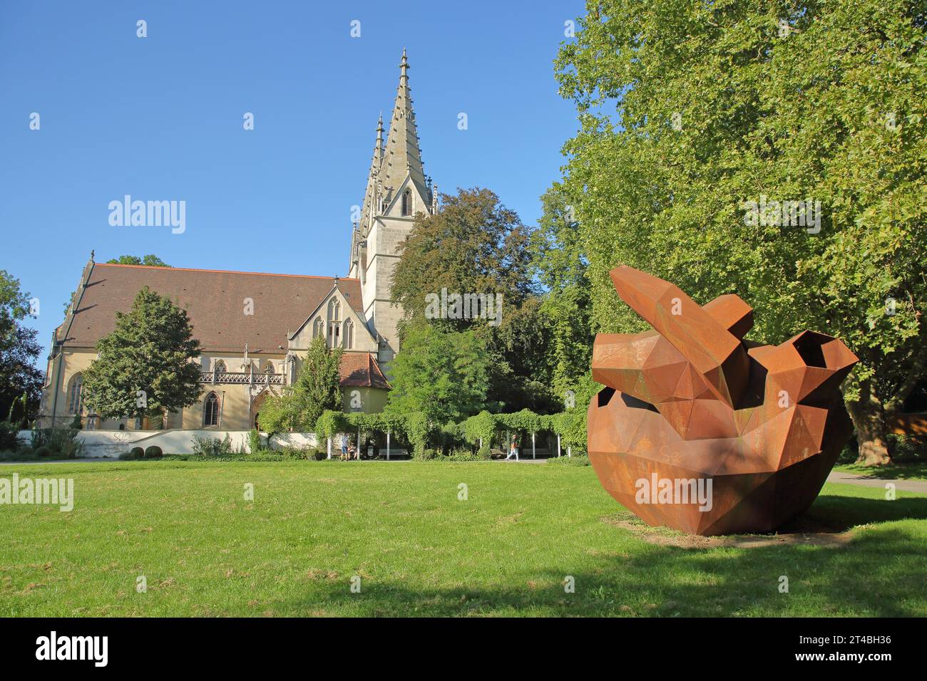 Sculpture The Cold Heart by Stefan Strumbel 2015 and late Gothic ...
