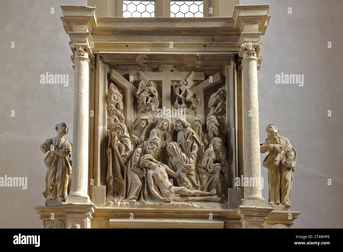 Riemenschneider altar, interior view, sculptures, Tilman ...