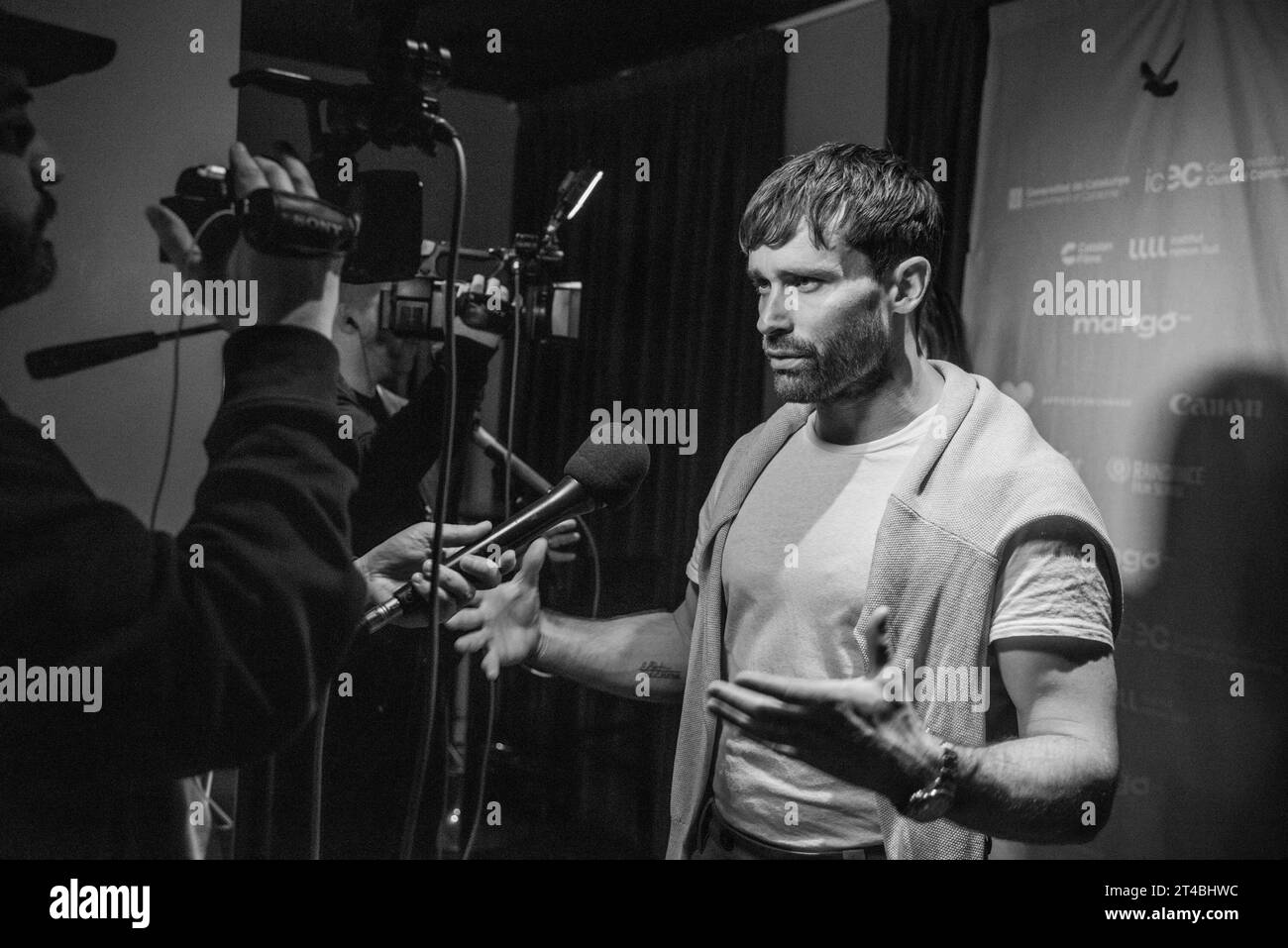 Christian Cooke attends the World Premiere of Embers at the 31st ...