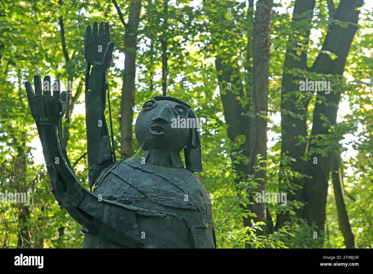 Sculpture Moses by Heinrich Kirchner 1968, figure, man, biblical, Moses ...
