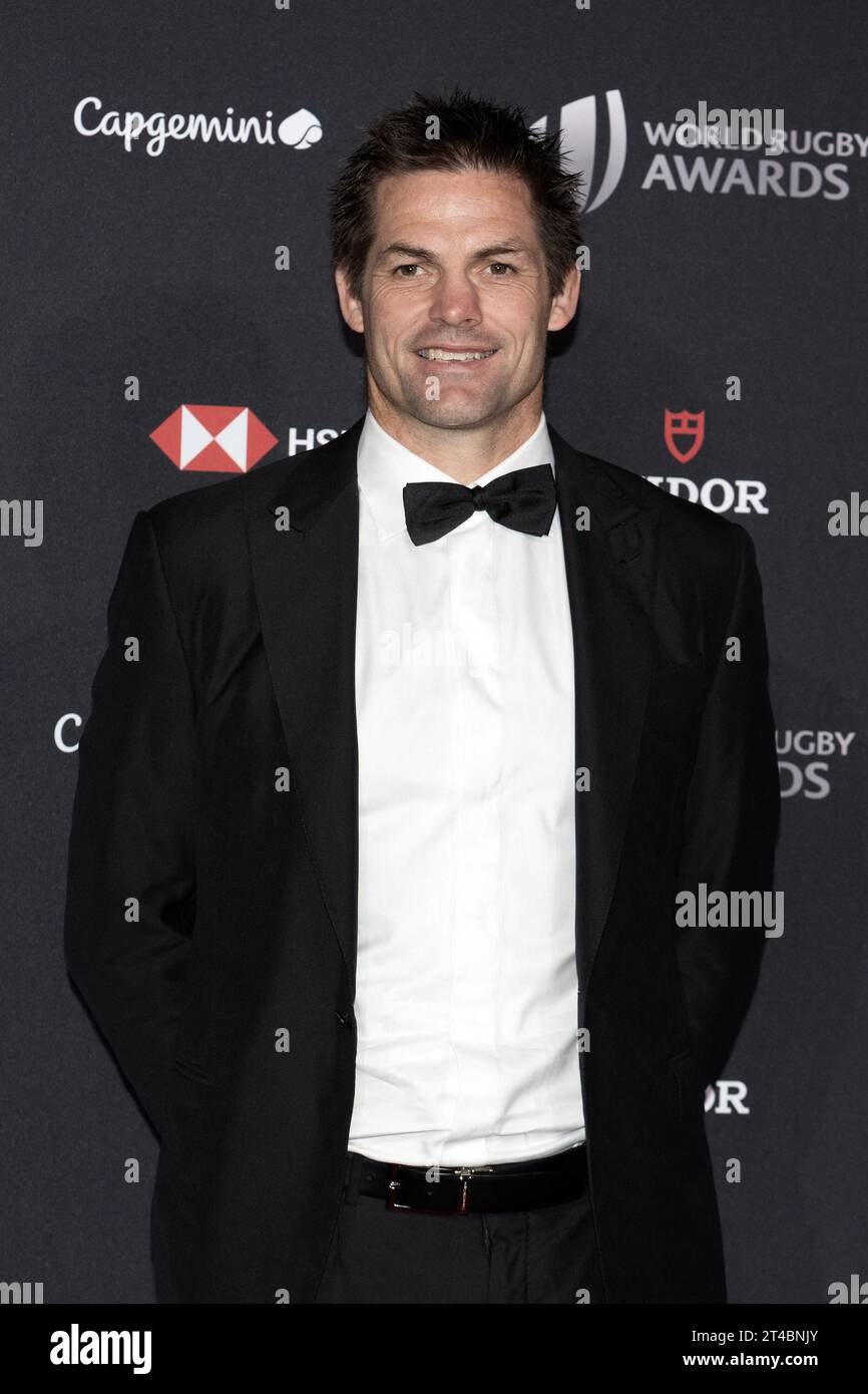 Paris, France. 24th Sep, 2023. Richie McCaw of New Zealand attends the ...