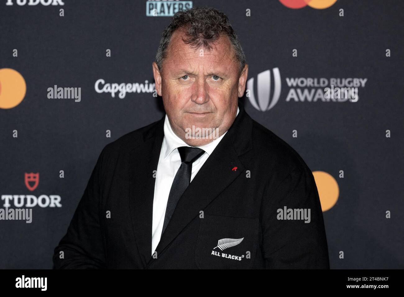 Paris, France. 24th Sep, 2023. Ian Foster head coach of New Zeland ...