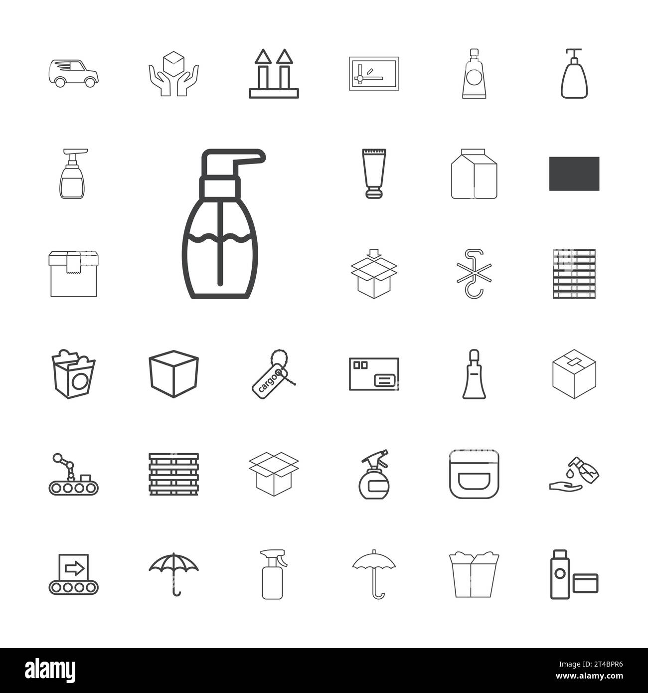 Liquid conveyor Stock Vector Images - Alamy