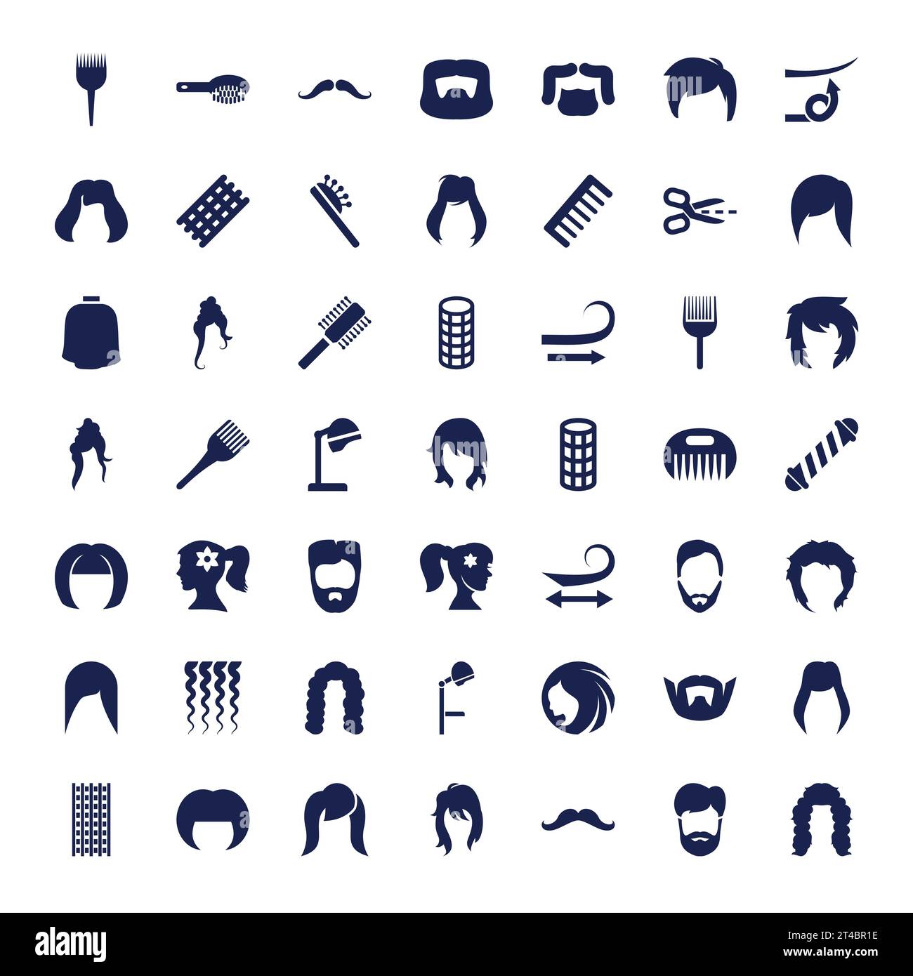 Hairstyle image Cut Out Stock Images & Pictures - Alamy