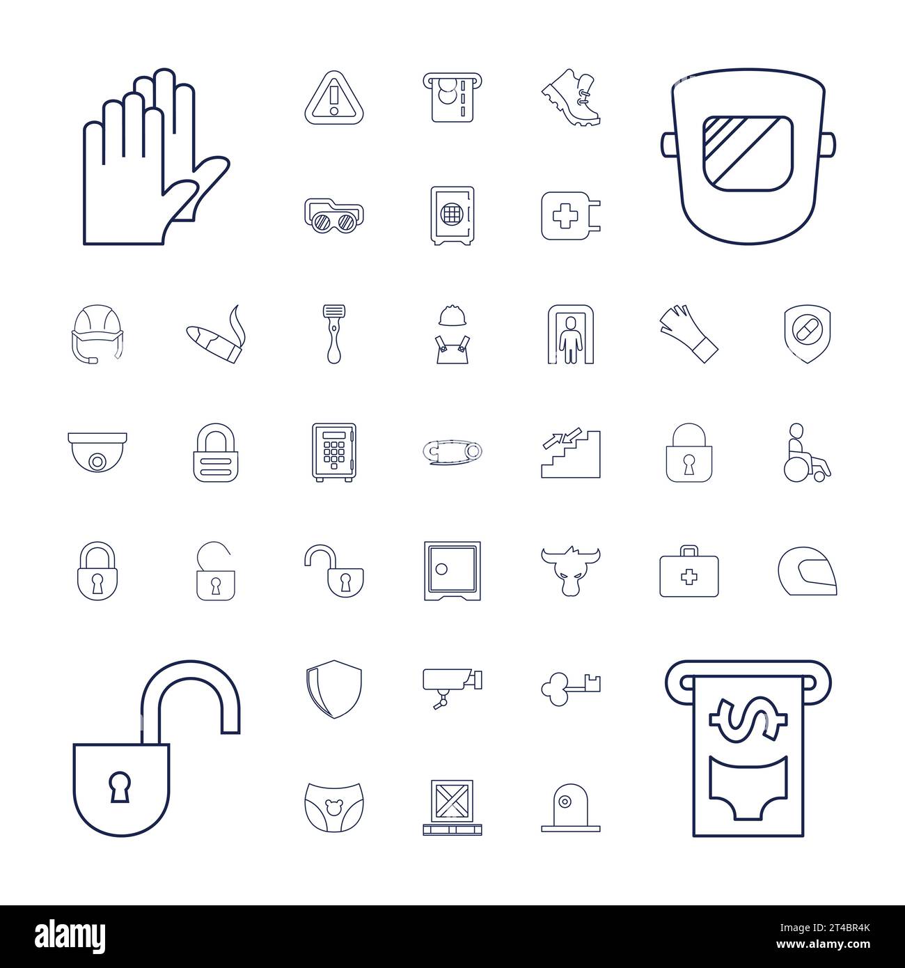 First safety razor Stock Vector Images - Alamy