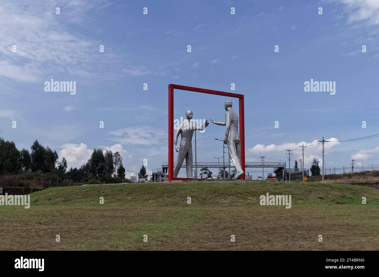 A sculpture by Korean artist Yoo Young-ho in Quito, Ecuador - The ...