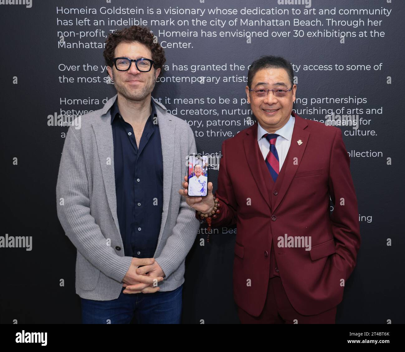 Manhattan Beach, California, USA. 27th October, 2023. Attorney Jesse Weiner and Joey Zhou ...