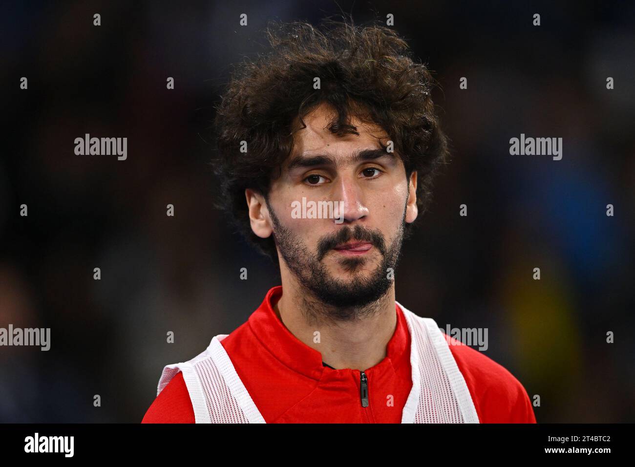 Yacine Adli of AC Milan looks on during the Serie A TIM match between ...
