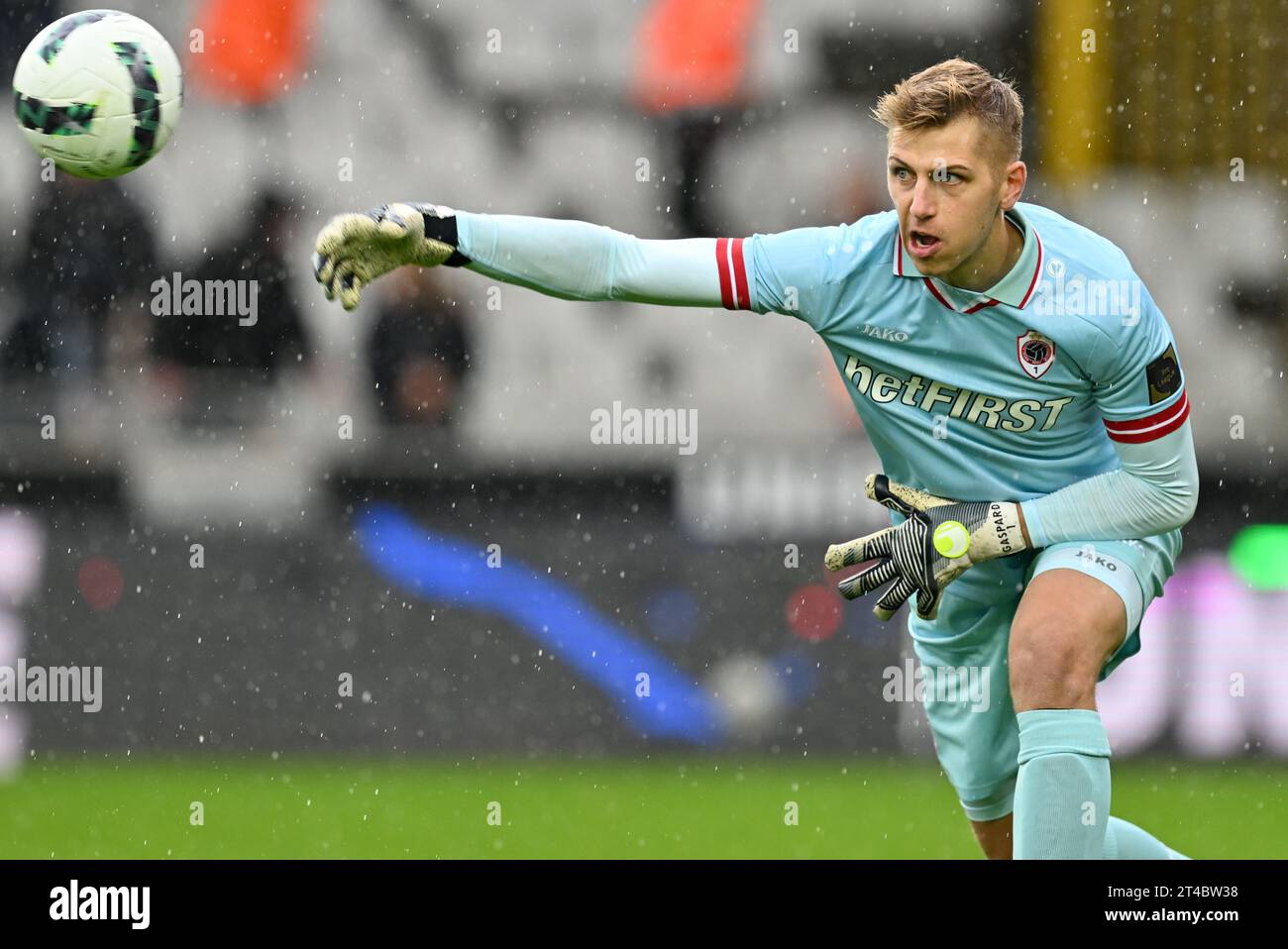 goalkeeper Jean Butez (1) of Antwerp pictured in action during the ...