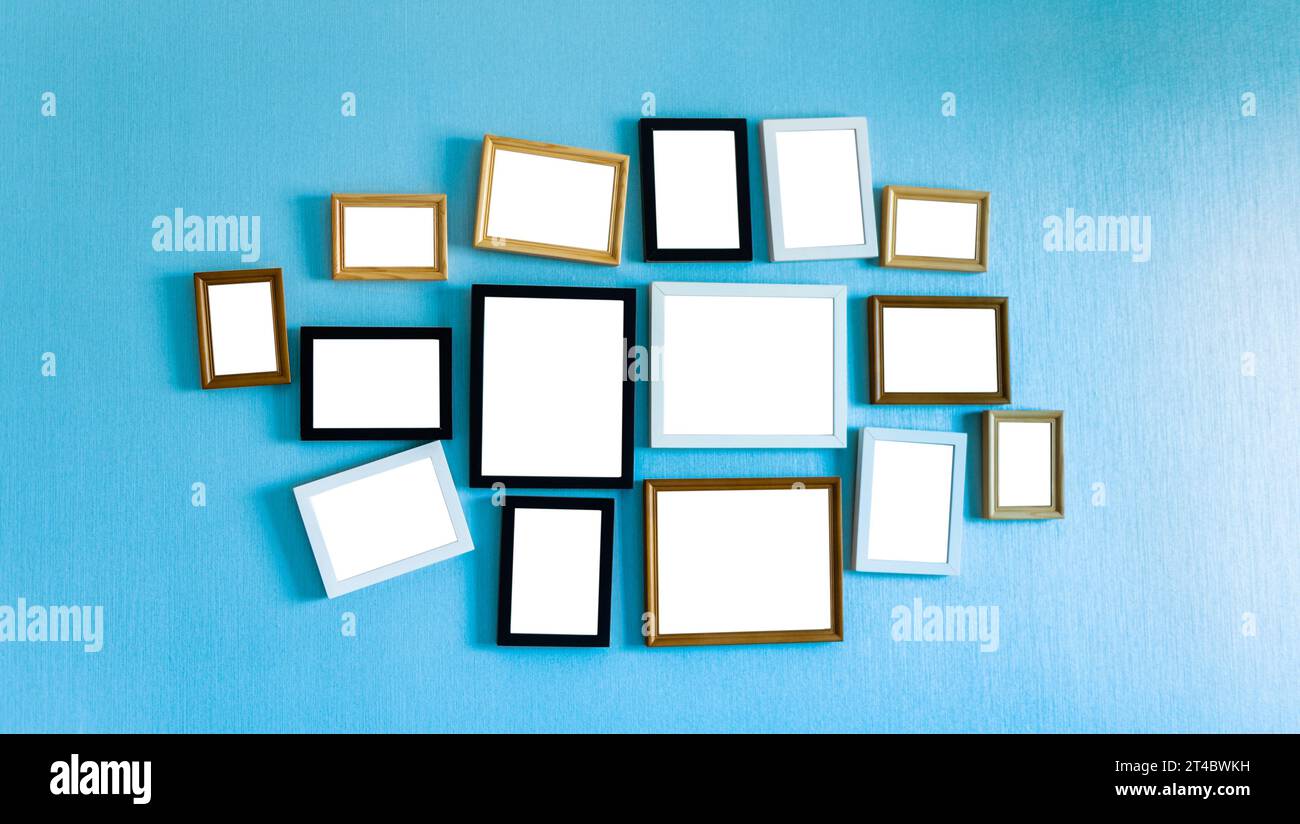 Collection wooden picture frames hi-res stock photography and images ...