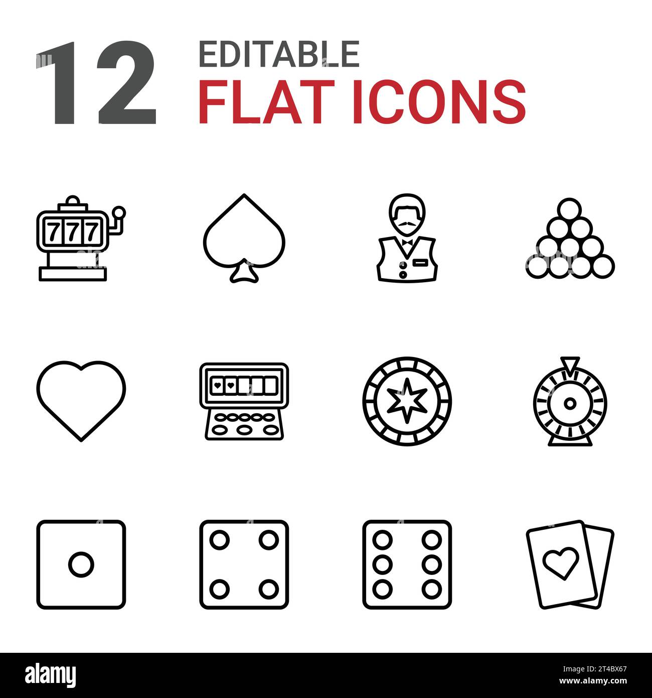 Boy gamble Stock Vector Images - Alamy