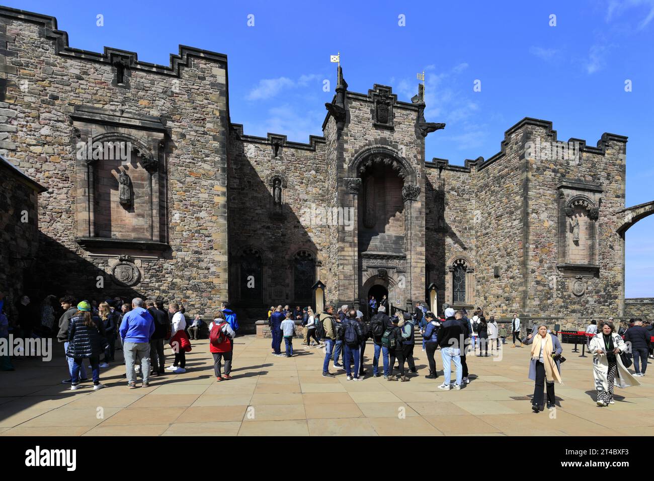 The Scottish National War Memorial at Edinburgh Castle, Scotland, UK ...