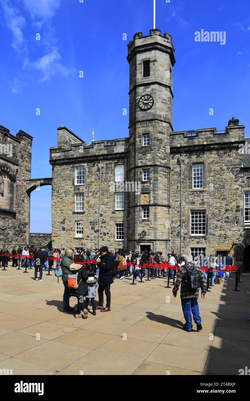 The Royal Palace at Edinburgh Castle, Scotland, UK Stock Photo - Alamy