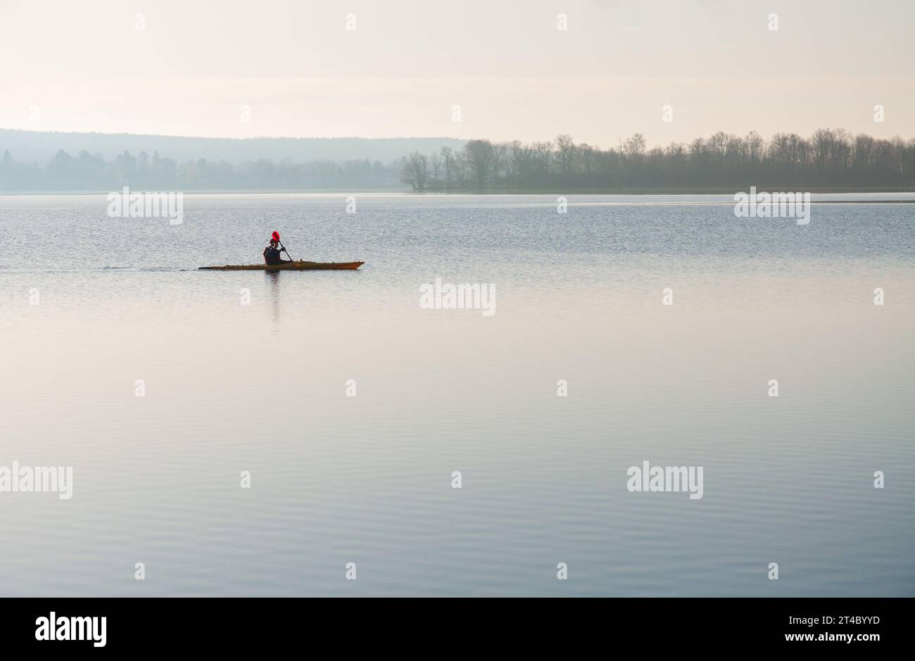 The Lake View at Long Point State Park in New York State Stock Photo ...