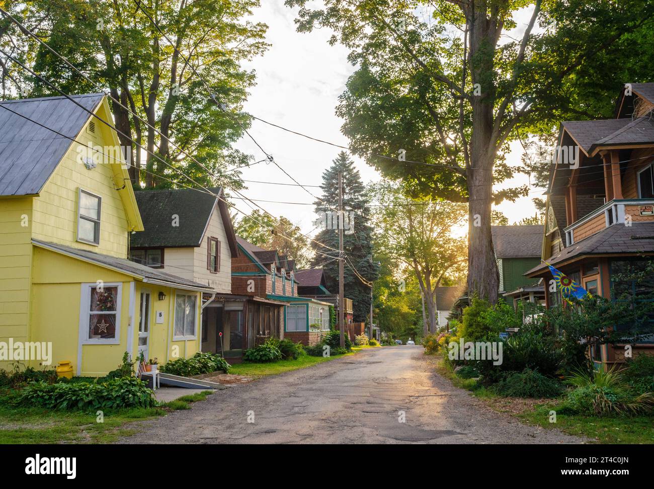 The Lily Dale Assembly in New York State Stock Photo - Alamy
