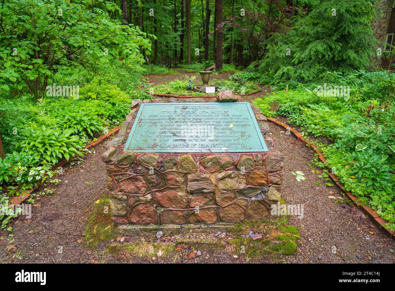 The Lily Dale Assembly in New York State Stock Photo - Alamy