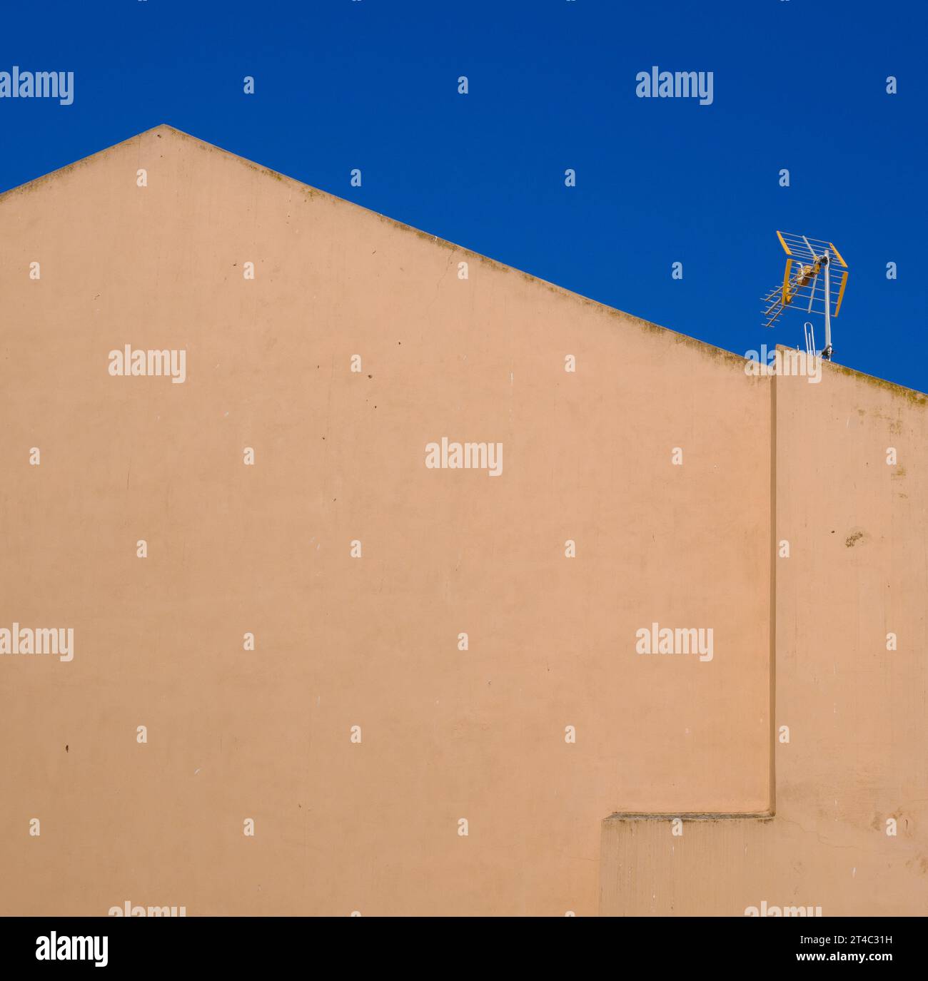 Ochre painted house hi-res stock photography and images - Alamy