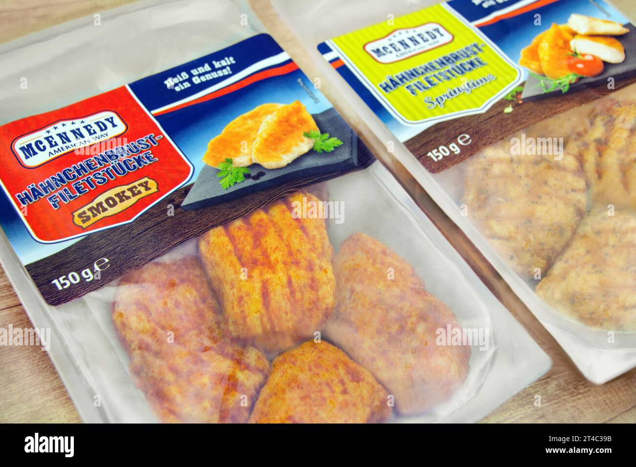 Hamburg, Germany - October 26 2023: German McEnnedy Chicken Stock Photo ...