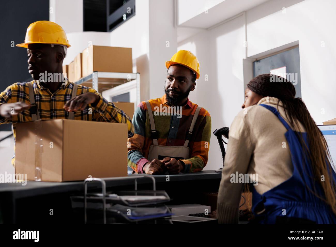 Sorting mail room hi-res stock photography and images - Alamy