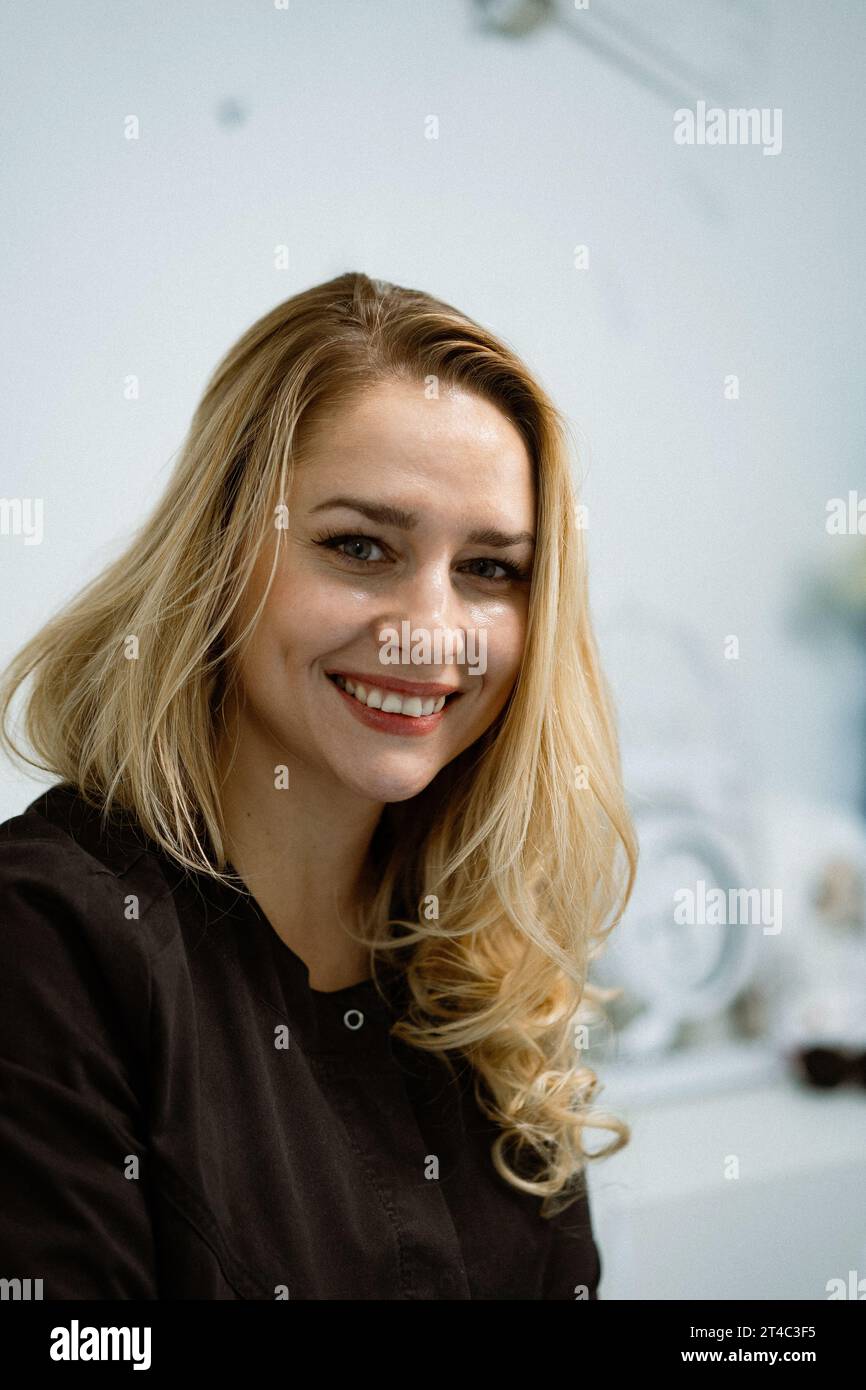 Close up portrait beautiful authentic hi-res stock photography and ...